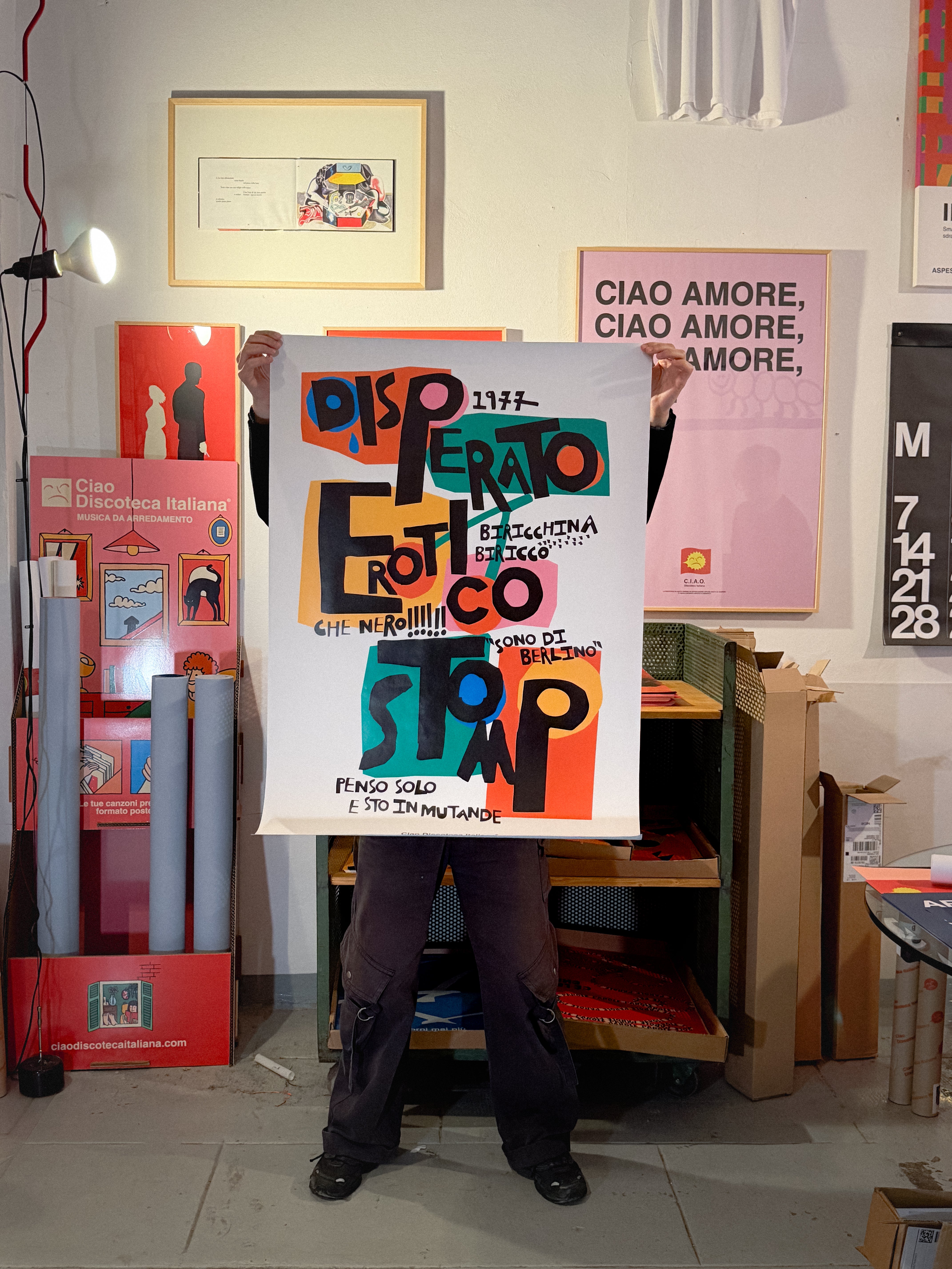 Disperato Erotico Stomp, Lucio Dalla - Poster grandi dimensioni - Ciao ...