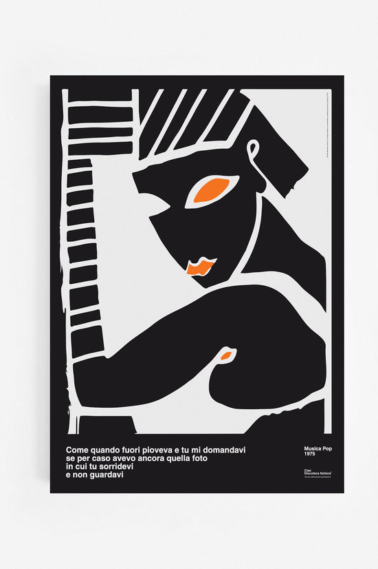 Poster Rimmel, Francesco De Gregori - Ciao Discoteca Italiana